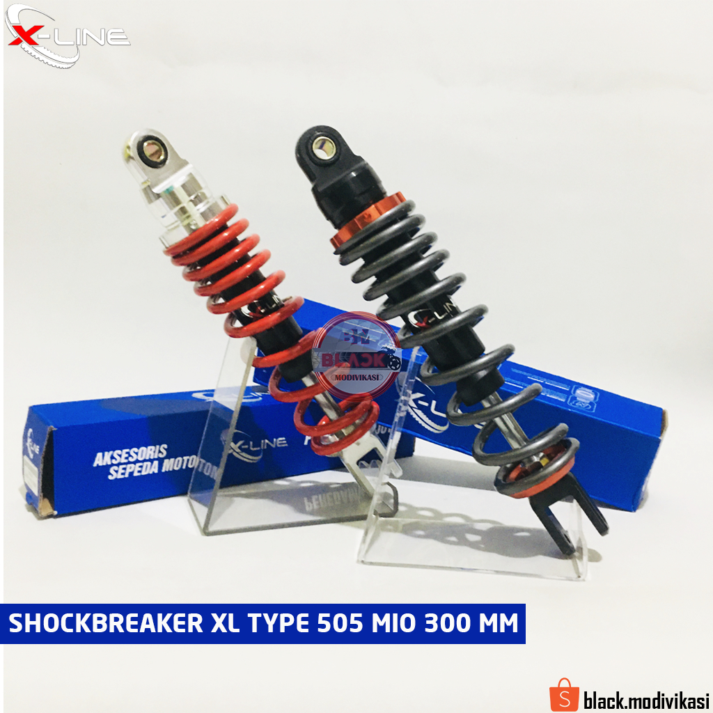 Jual Skok Shockbreaker X-LINE Type 505 Non Tabung Single Shock UK MIO ...