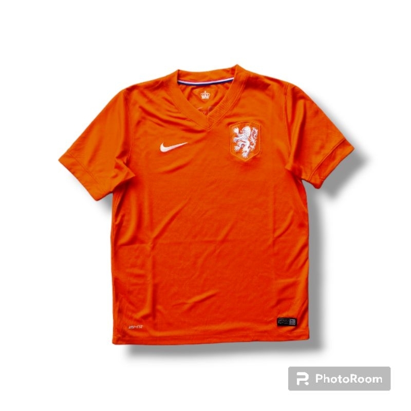 Jual [ORI][BEKAS]Jersey Timnas Belanda 2014 Home (L BOYS)(MINUS ...
