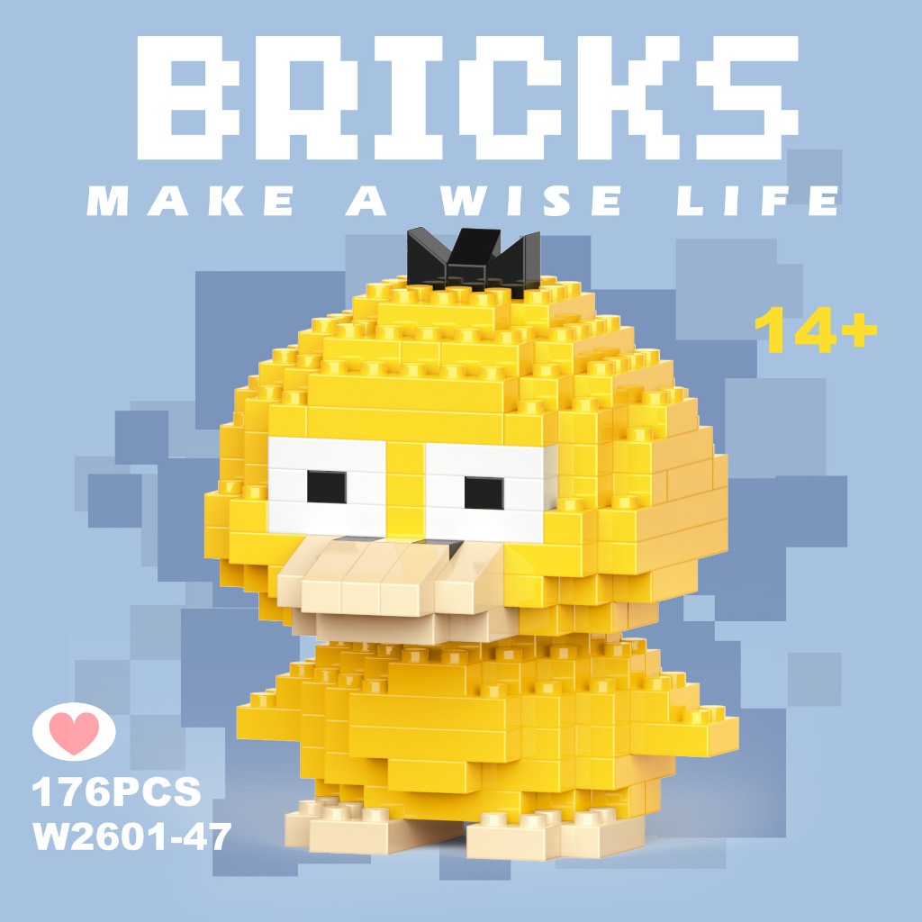 Jual Nano Block Model Karakter Mainan Balok Edukasi Anak DIY Bricks ...