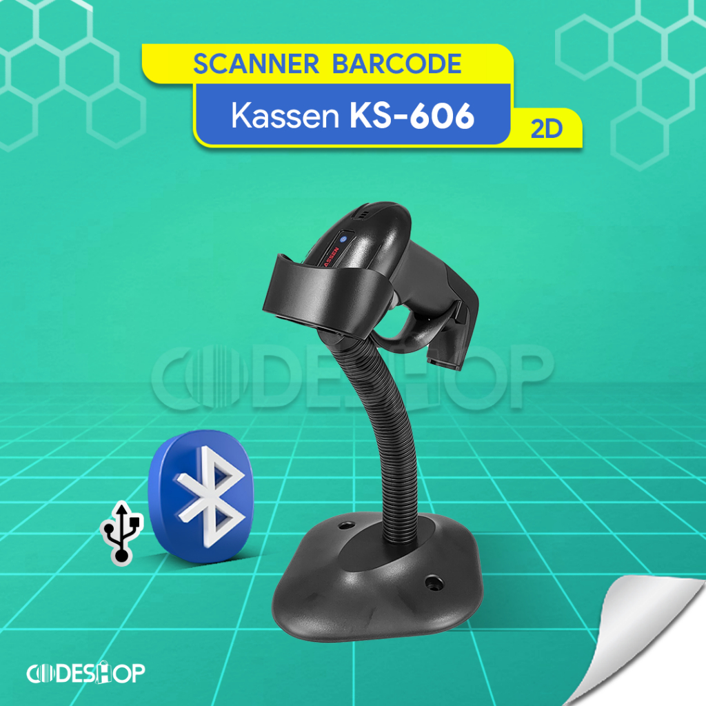 Jual Barcode Scanner Kassen KS 606 Scan Tiket Parkir 1 2 Dimensi ...