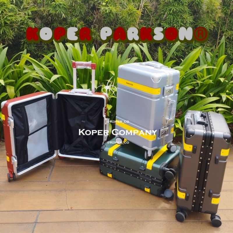 Jual PARKSON Venus Koper 20 inch Kabin 24 inch Bagasi / Aluminium Frame ...