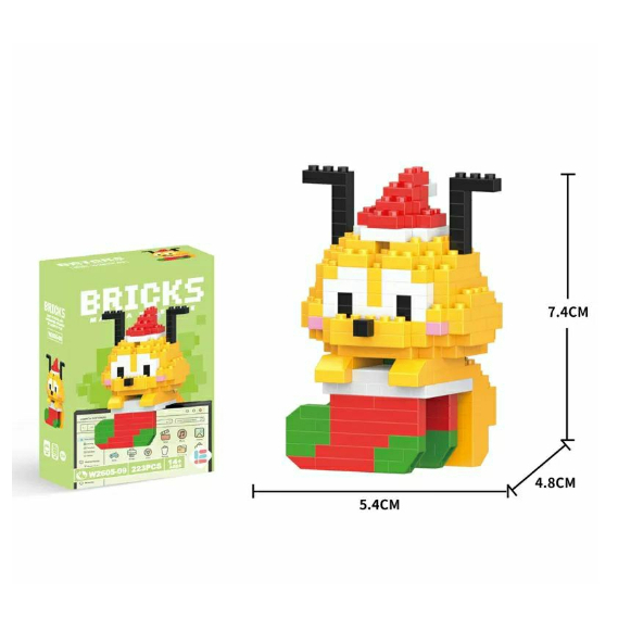 Jual CLAIYDREAM Bricks Mini Building Block Nano Block Model Karakter ...