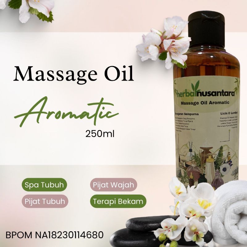 Jual Minyak Pijat Urut Oil Massage Bekam Aromaterapi Jasmine Melati Herbal Nusantara 250 ML ...