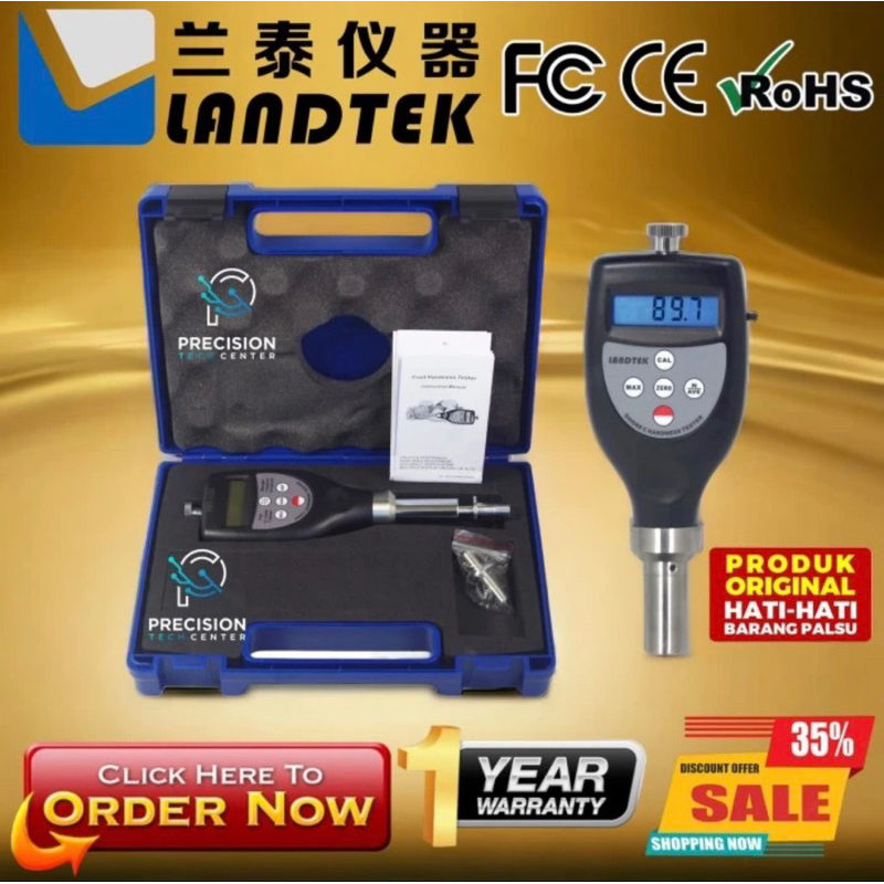 Jual Wood Hardness Tester Surface HT6510DW Kayu Landtek Density HT ...