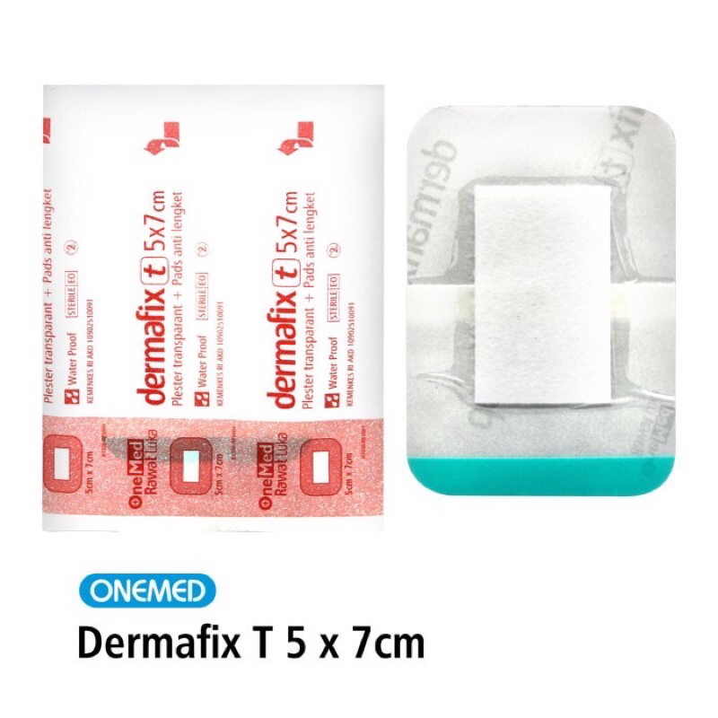 Jual Dermafix T 5cmx7cm / Plester Anti Air/ Plester Rawat Luka " PCS ...