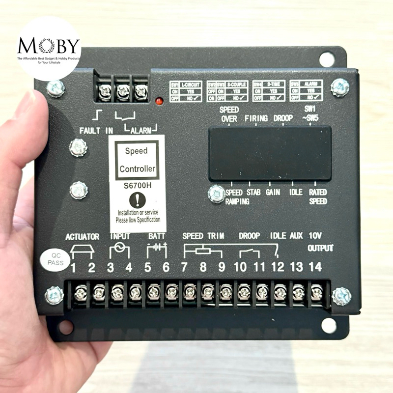 Jual S6700H Diesel Engine Speed Control Genset Governor Controller ...