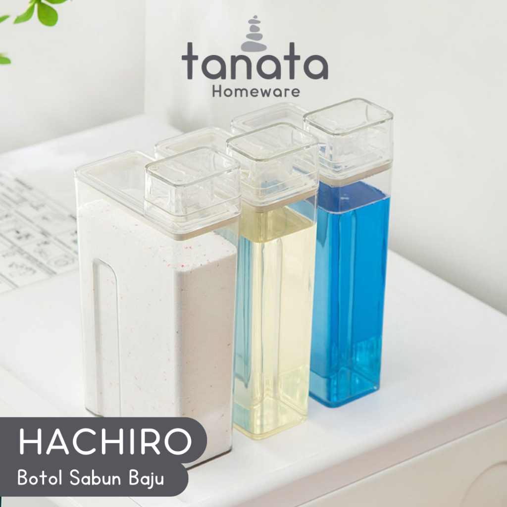 Jual 【TANATA】HACHIRO Dispenser Ditergen Minimalis Botol Simpan Sabun ...
