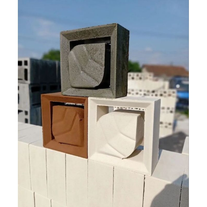 Jual ROSTER BETON MOTIP BUNGA MELATI UK 20X20X10CM TIPE 1 Sisi | Shopee ...