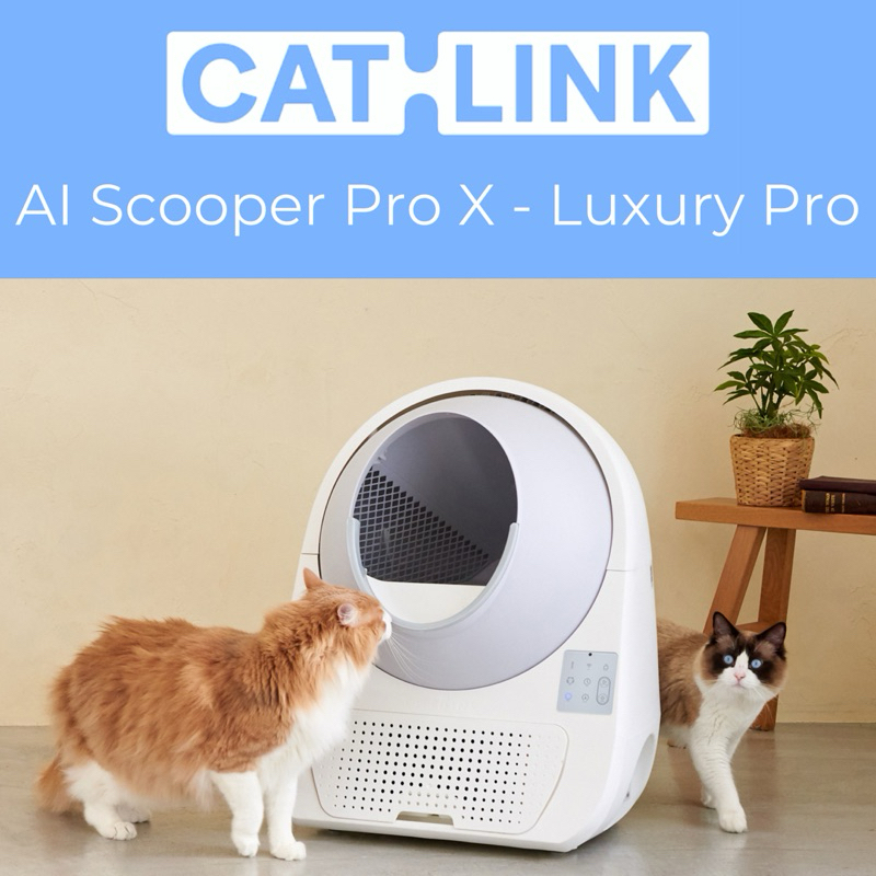 Jual Catlink Scooper Pro X Luxury - Toilet Kucing Otomatis | Shopee Indonesia
