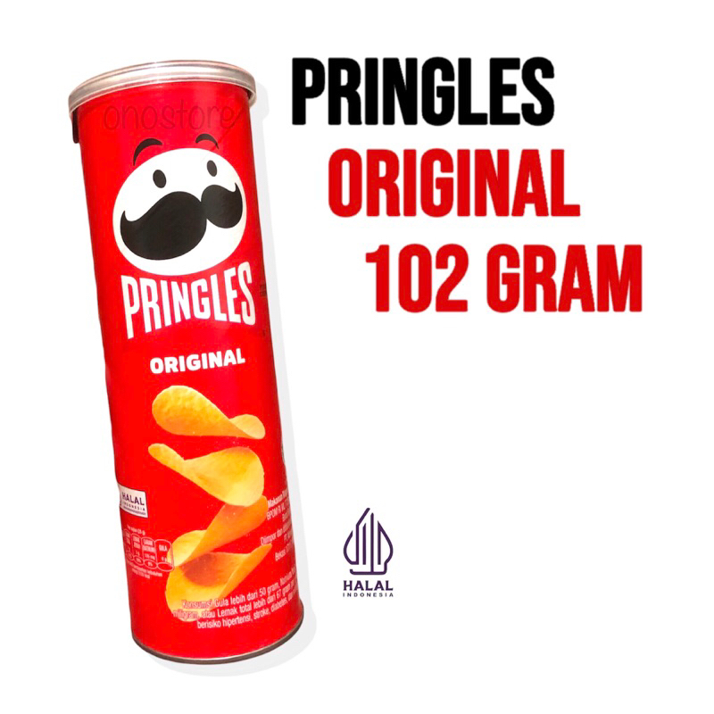 Jual Pringles Potato Crispy 102 Gram Original | Shopee Indonesia
