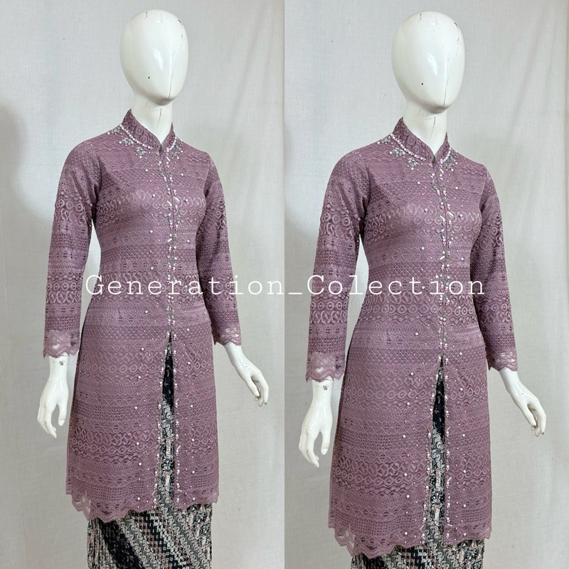 Jual Kebaya Shanghai payet Modern kebaya payet full premium kebaya ...