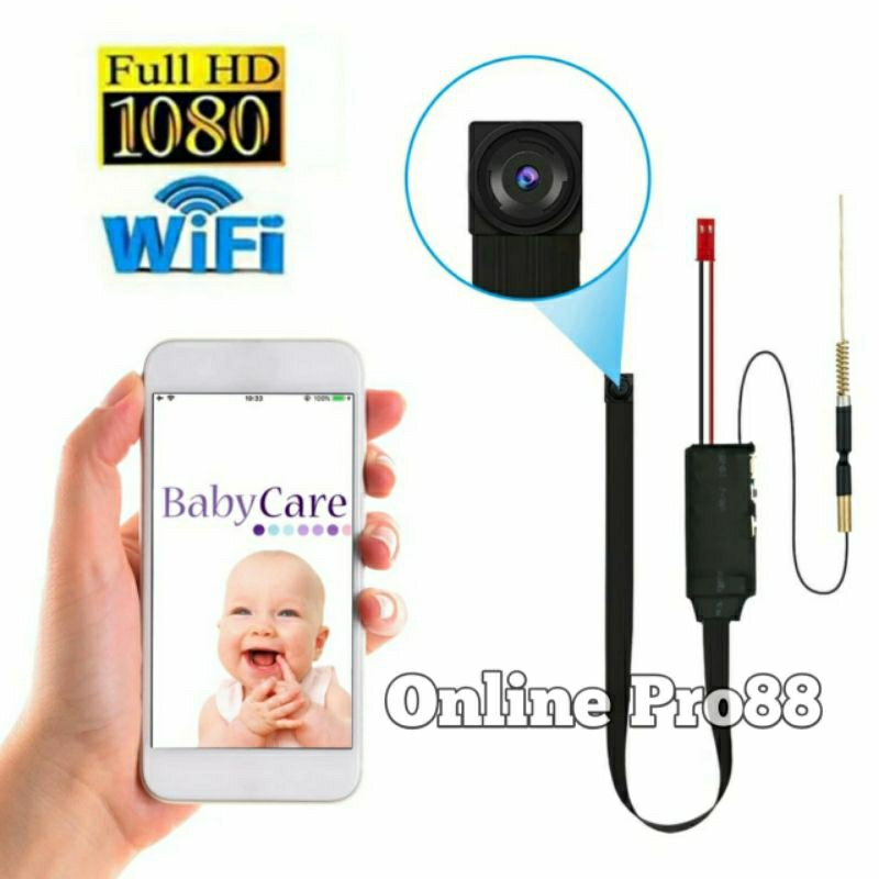 Jual Spy Camera Ip Wireless Wifi 8mp Hidden Spy Cam Super Mini Full Hd