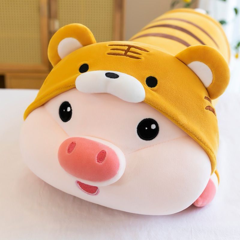 Jual Guling Babi Macan 90cm Guling Pig Tiger Boneka Babi Tiger New ...