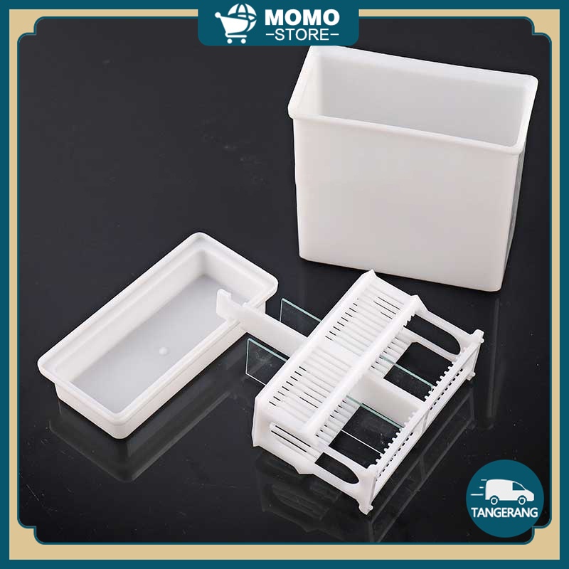 Jual 24 Slot Rak Pewarnaan Laboratorium Plastik Tahan Asam Dan Basa ...
