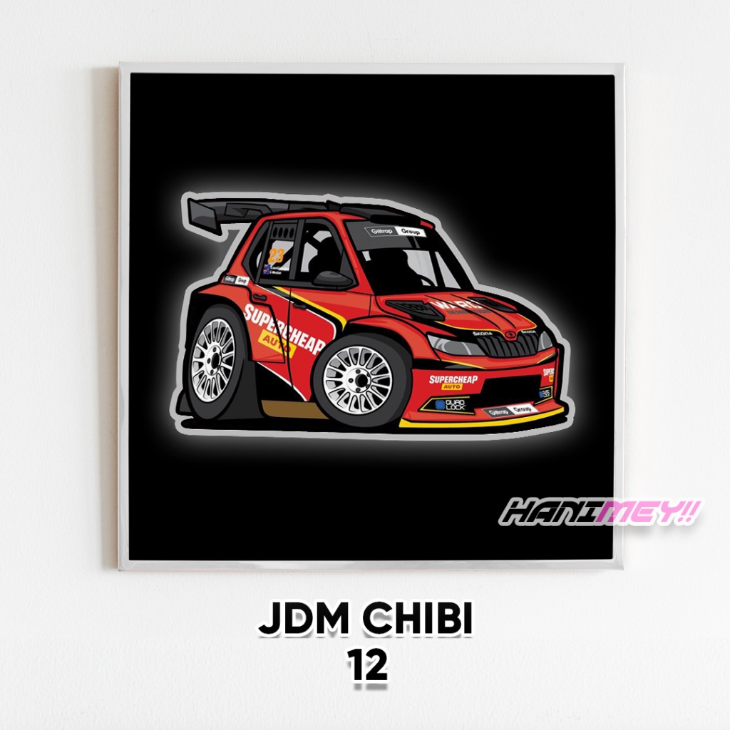 Jual Frame Block JDM Chibi / Wall decor JDM / Hiasan dinding JDM ...