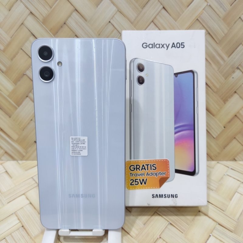 Jual Samsung A05 6/128GB 4/64GB Second Fullset batangan original ...