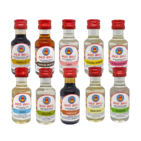 Jual RED BELL ESSENCE PERISA ALL VARIANT LENGKAP Pandan Mentega Tutti ...