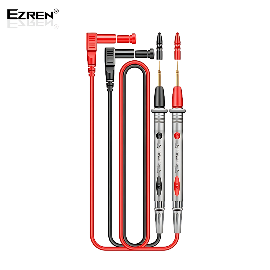 Jual Ezren EZ-0232 Universal Digital 1000V 10A Multi Meter Test Lead ...