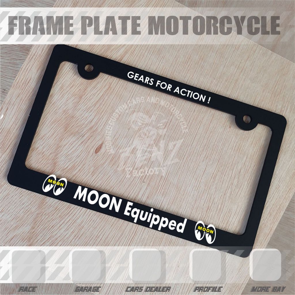 Jual Frame Mooneyes Cover Plat Nomor Vespa Matic ( Universal Semua ...