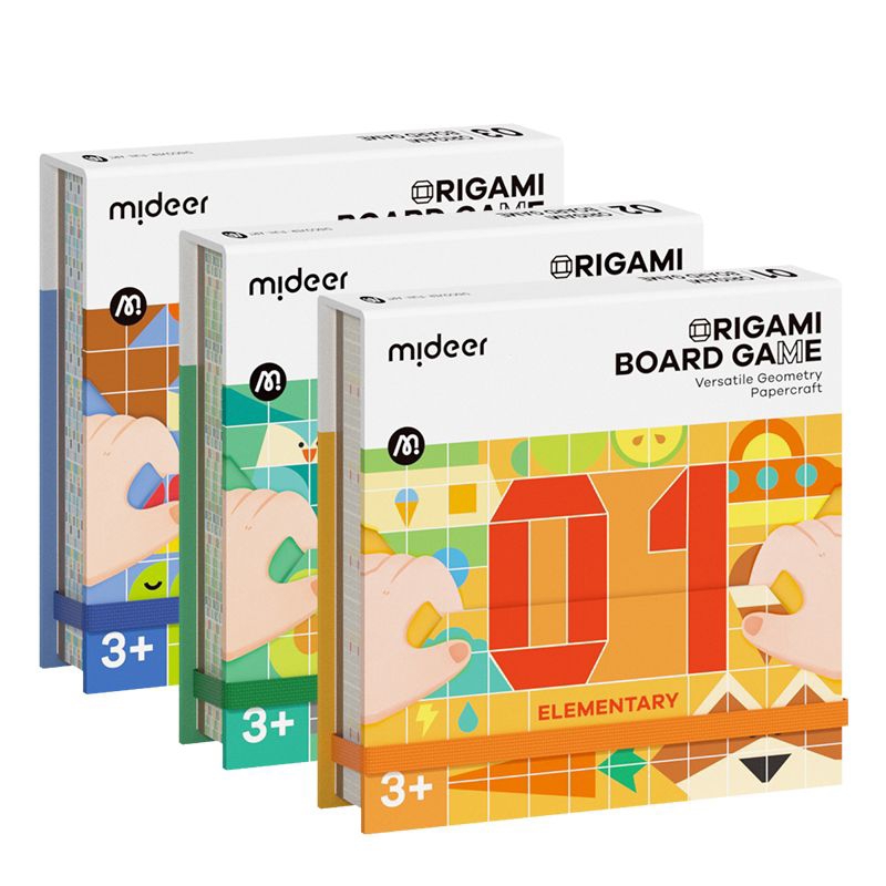 Jual Mideer origami board game seni melipat kreatif logika permainan ...