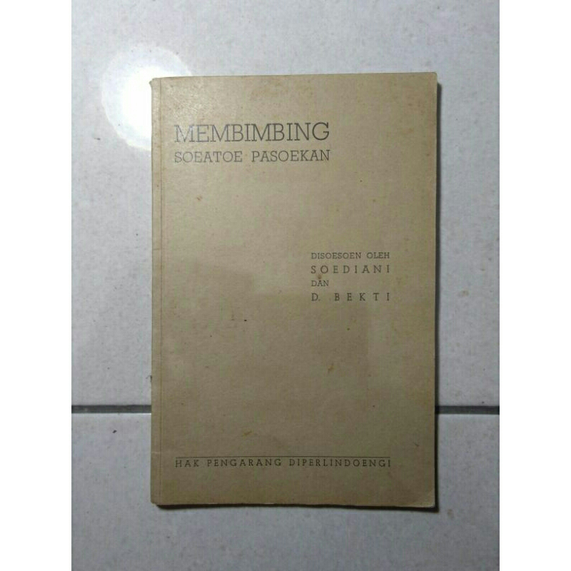 Jual buku langka tentang pramuka, membimbing soeatoe pasoekan | Shopee ...