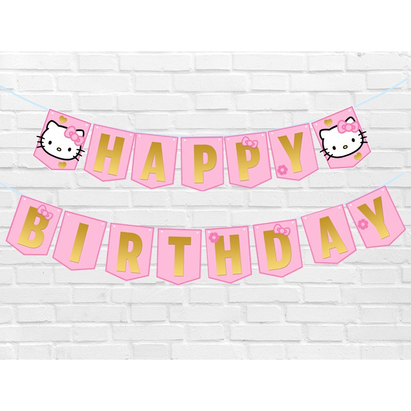 Jual JT - Flag Bunting Happy Birthday / Banner Ulang Tahun Hiasan ...