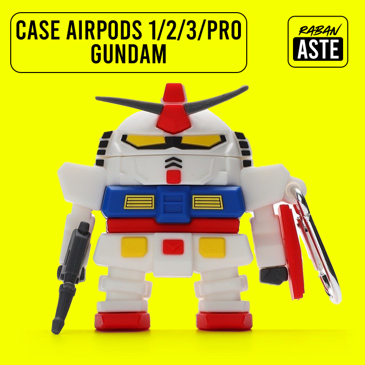 Jual Case AirPods Gundam gen 1/ 2 /3 /Pro Earphone Iphone Apple ...