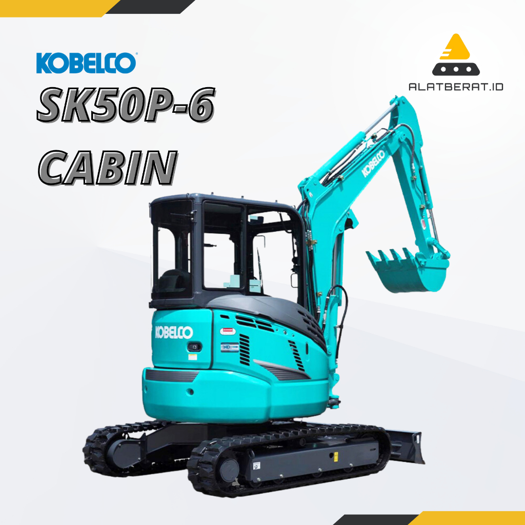 Jual KOBELCO SK50P-6 CABIN Mini Excavator ALATBERAT.ID | Shopee Indonesia