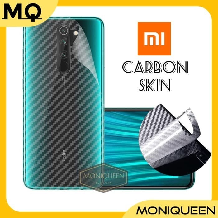 Jual GARSKIN CARBON STICKER BACK SKIN Xiaomi Redmi Note 5A 5 6 7 8 9 10 ...