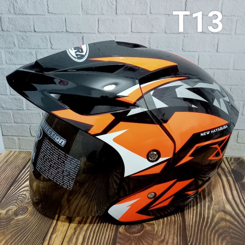 Jual Kemasan Baru HELM SNI KWALITAS PREMIUM POLOS DAN MOTIF ASLI TAKIRA ...