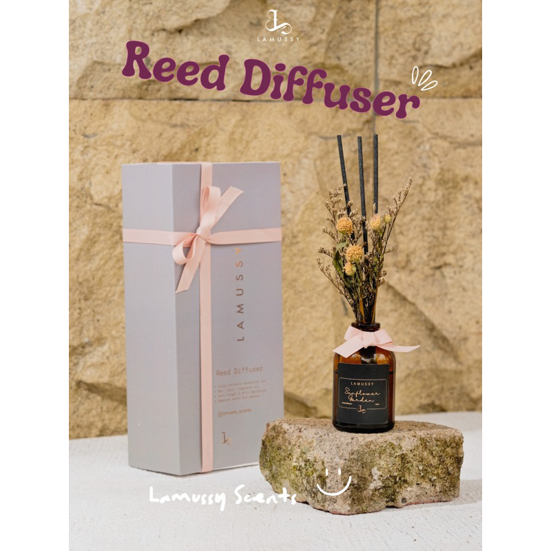 Jual Lamussy Reed diffuser gift box hampers kotak kado gift set hampers ...
