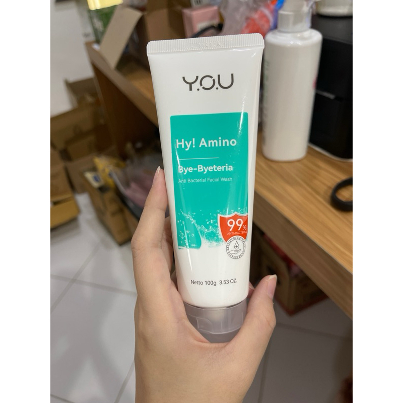 Jual YOU HY! Amino Facial Wash 100 g (sabun muka) | Shopee Indonesia