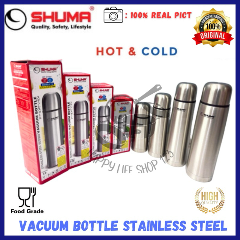 Jual Termos SHUMA 350ml/500ml/750ml/1000ml / Termos Stainless Steel ...