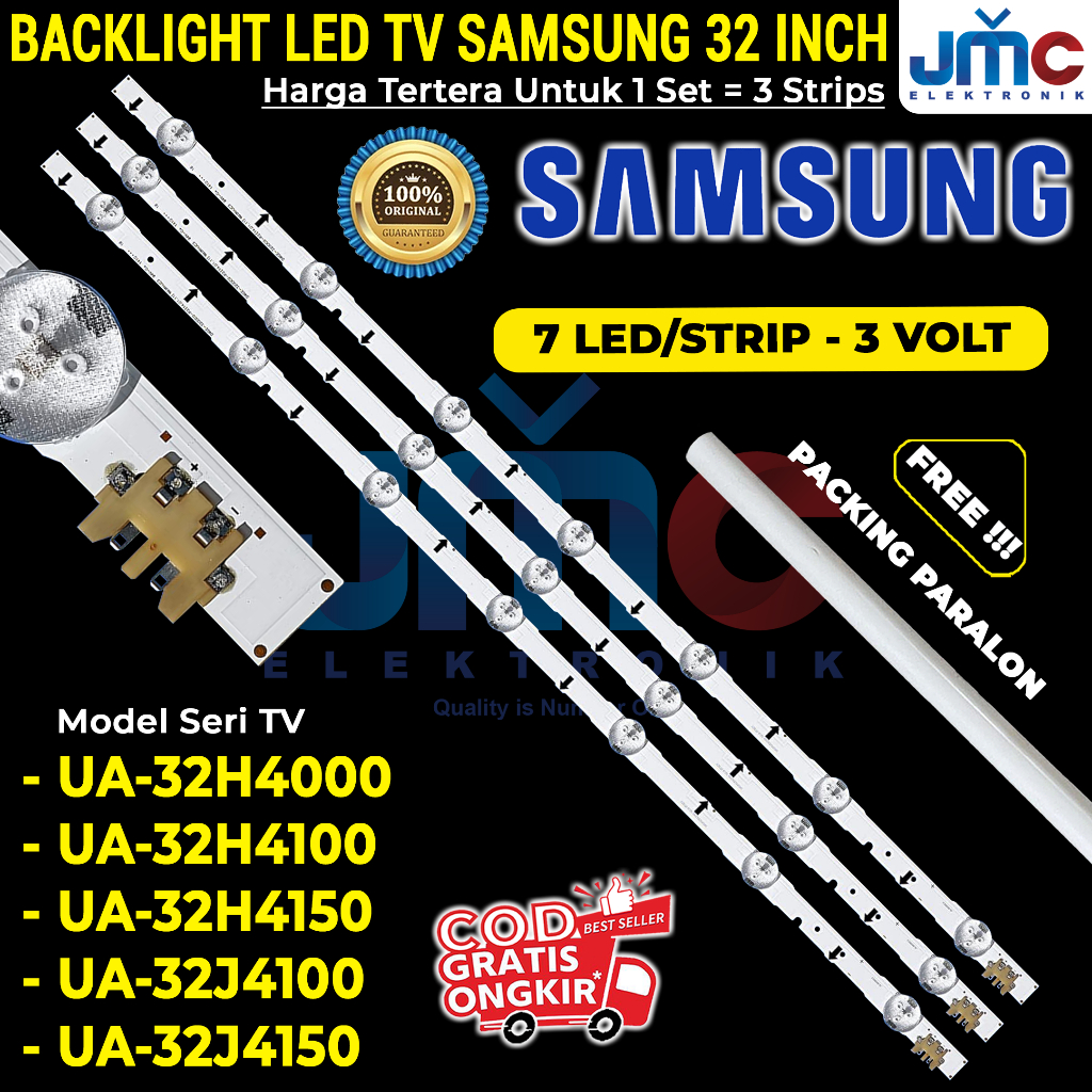 Jual Backlight TV SAMSUNG 32 Inch UA32H4000 UA32H4100 UA32J4150 UA32J4100 UA32H4150 | Shopee ...
