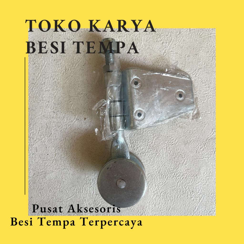 Jual Roda Single Kupu HM / Roda Atas Single Wheel Engsel Kupu / Engsel ...