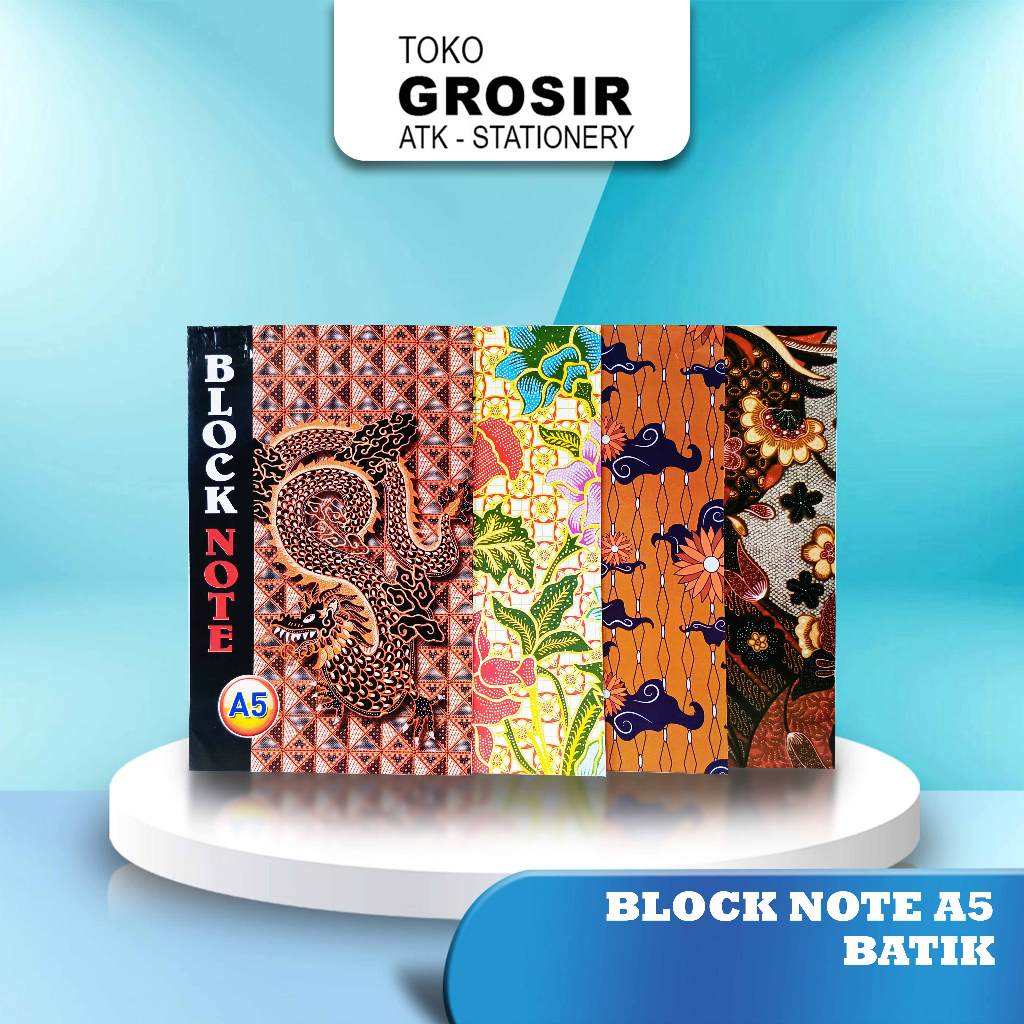 Jual Block Note A5 Batik HORE / Blocknote | Shopee Indonesia
