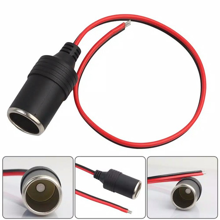 Jual Adapter Konverter Soket Lighter Female / Colokan Mobil 12V 10A ...