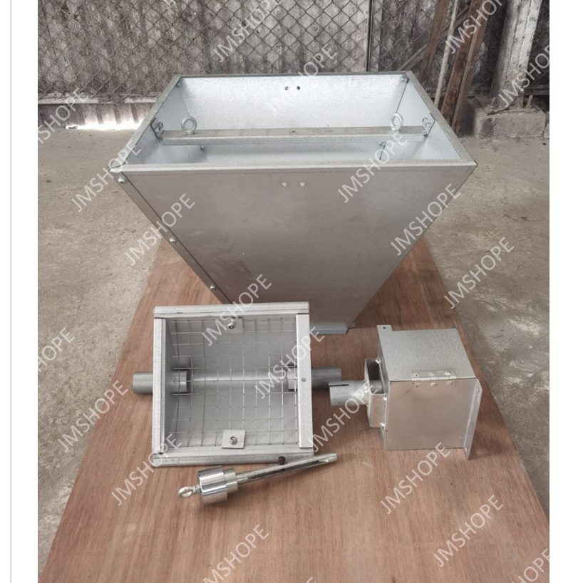 Jual Hopper dan Box Dinamo Auger Pan Feeder Kandang Ayam Close House ...