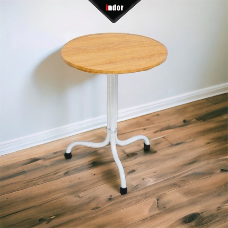 Jual indor.id Meja BULAT AESTHETIC Meja Bundar INDUSTRIAL Bahan KAKI ...