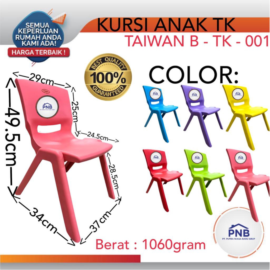 Jual Kursi Anak Plastik Merk Taiwan Khusus Daerah Bogor dan GOJEK ...