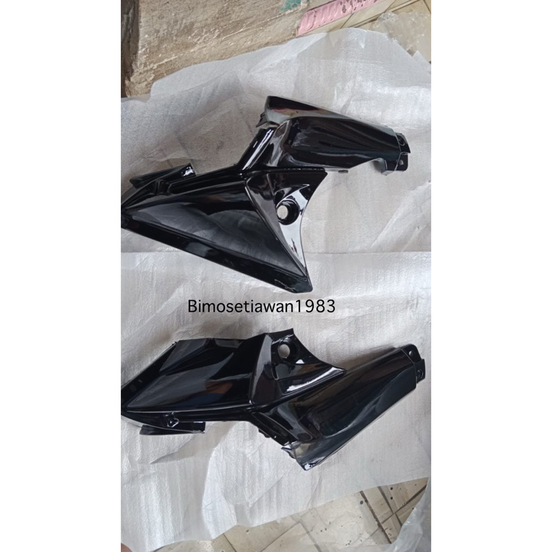 Jual Legshield Luar Bawah Jupiter Z 2010 Hitam/Robot Salib (Sayap ...