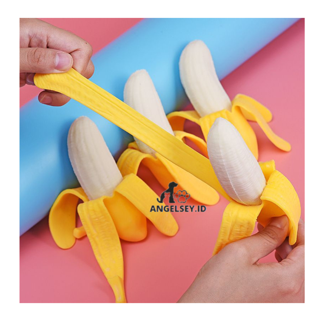 Jual Mainan Anak Squishy pisang squishy banana mainan anti stress ...