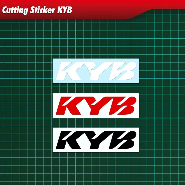 Jual Stiker Cutting Motor Racing Keren Viral KYB Sticker Aksesoris ...