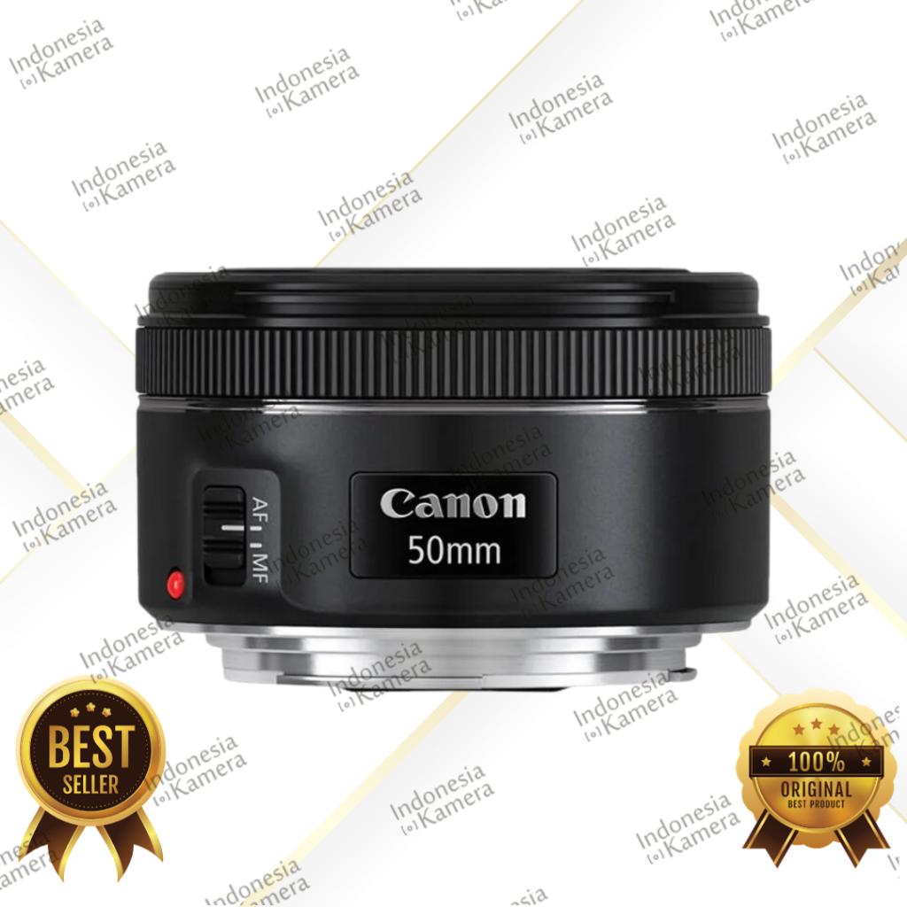 Jual Lensa 50mm Fix STM Canon || EF50mm f/1.8 STM | Shopee Indonesia