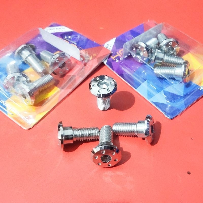 Jual Baut probolt disc cakram knok 8x20 drat 12 panjang 2cm probolt piringan cakram original ...