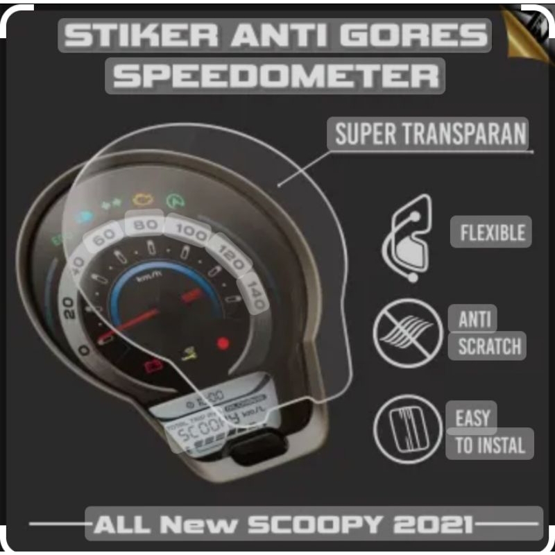 Jual STICKER PREMIUN PELINDUNG SPEEDOMETER SCOOPY 2021/2023 | Shopee ...