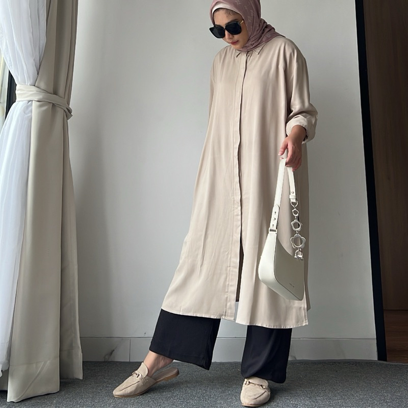 Jual Lyoutfit | Long Tunik Raya Rayon Premium | Tunik Wanita Kekinian ...