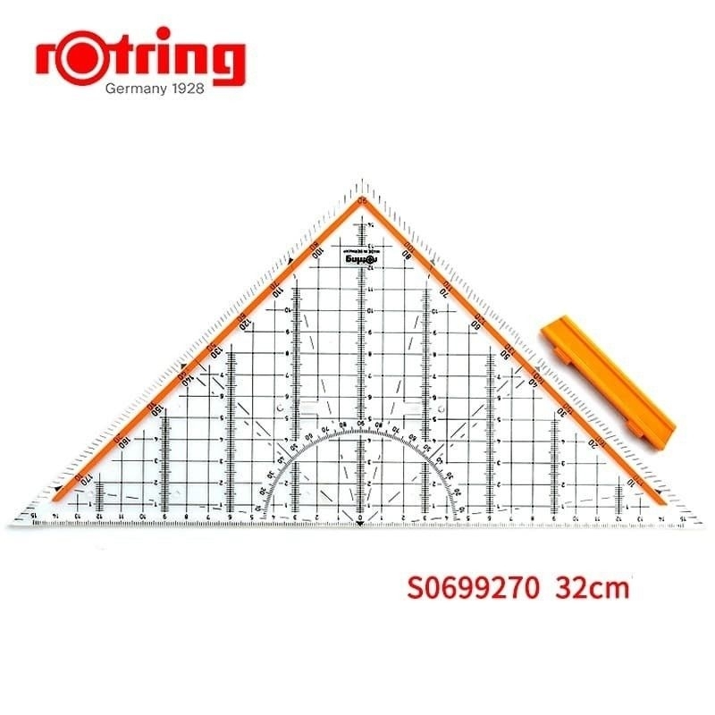 Jual Penggaris segitiga Rotring 32 cm / Penggaris Arsitektur | Shopee ...