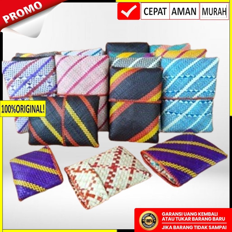 Jual Dompet Anyaman Pandan / Slepen / Slepi/unik/antik khas asli ...