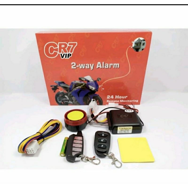Jual ALARM CR7 MOTOR SYSTEM REMOTE JARAK JAUH UNIVERSAL MOTOR HONDA ...